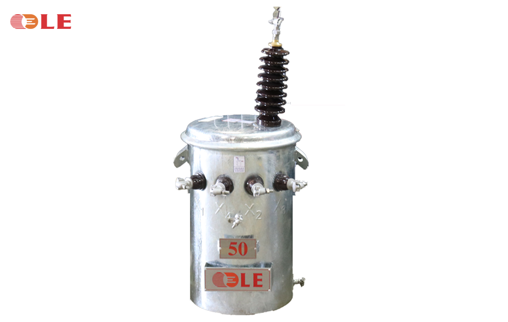MÁY BIẾN ÁP 1 PHA 50KVA MẠ KẼM